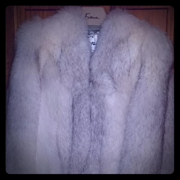 Evans furs | Jackets & Coats | Vintage Silver Fox Fur Coat | Poshmark